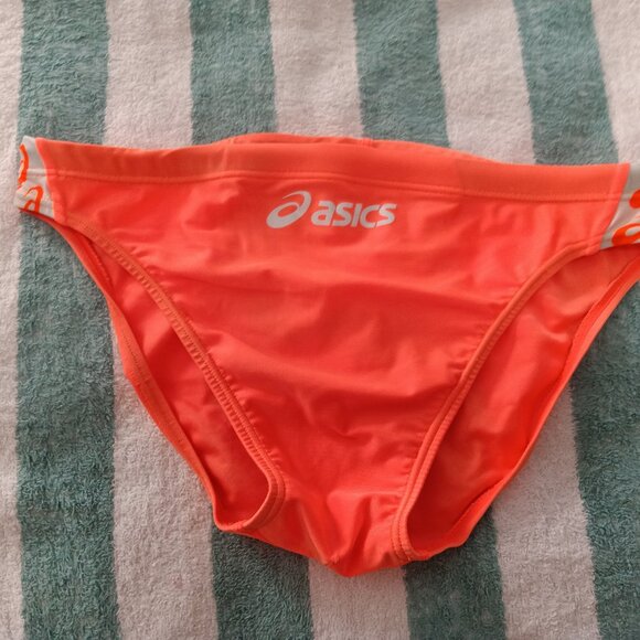 Asics | Swim | Vintage Asian Style Asics Orange Competitive Swim Brief ...